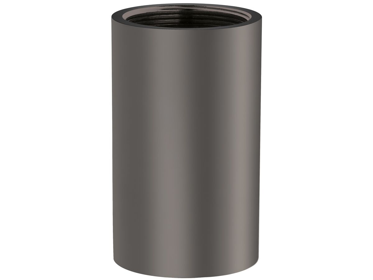 Shower Mixer Tap Body Extension 25mm Gun Metal from Reece