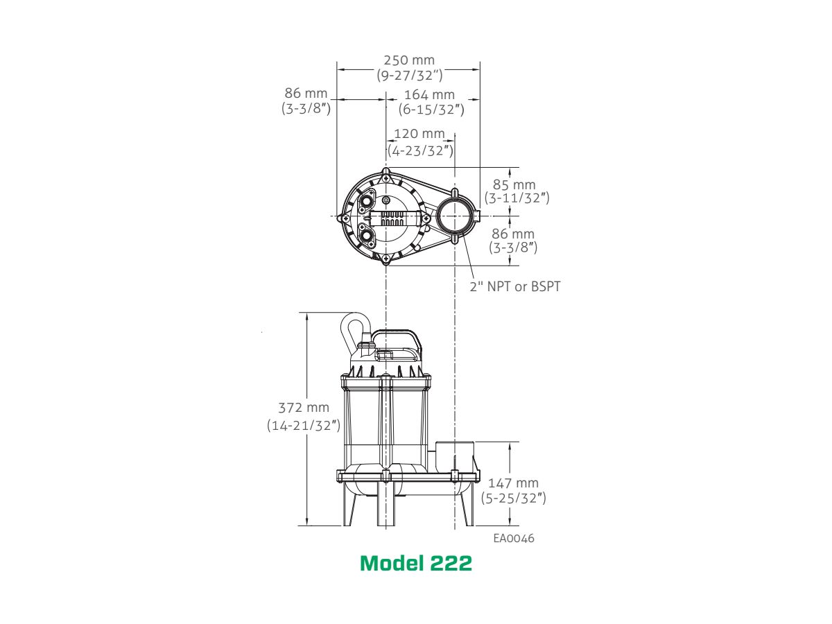 Zoeller Pump 3L/S@6M Stormwater Vortex from Reece