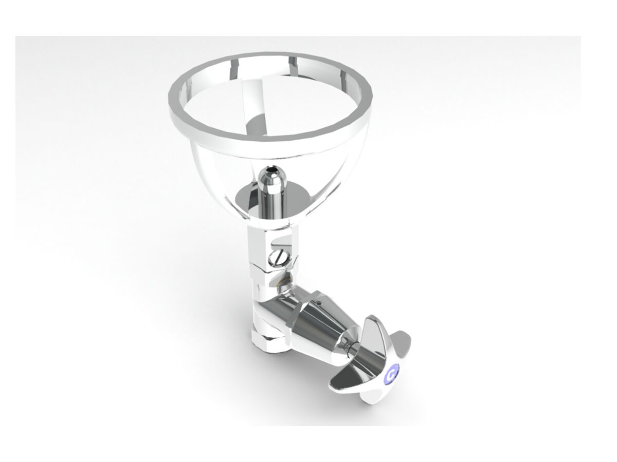 Enware Bubble Cock T45 Upright with Guard 15mm (6 Star) from Reece