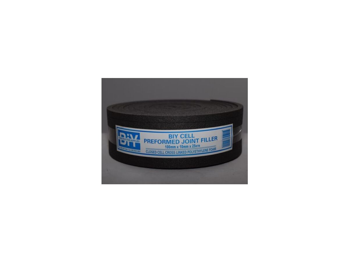 Biycell 100mm x 10mm x 25mtr from Reece
