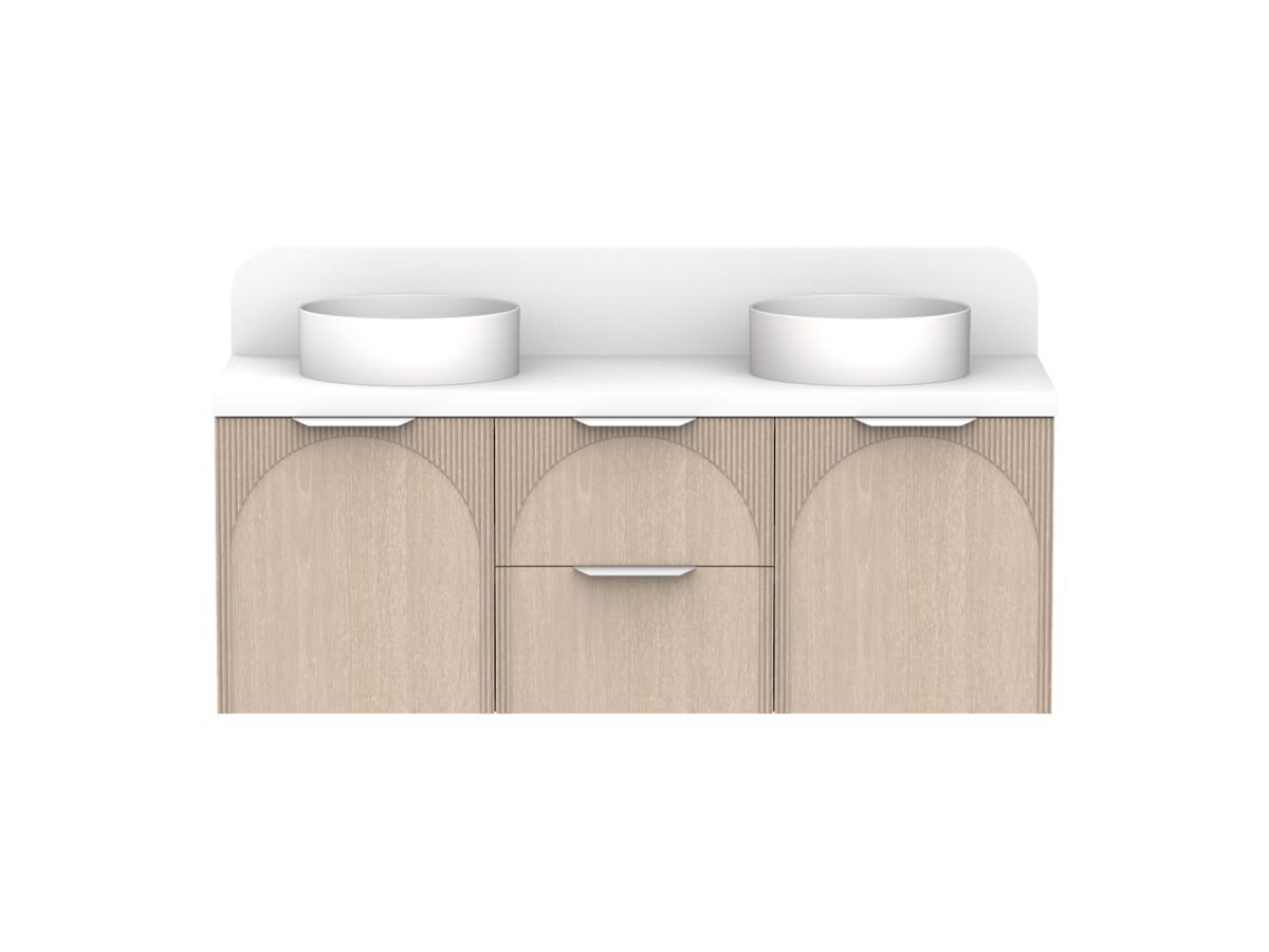 ADP Archie by Alisa & LysandraDoor/Drawer Wall Hung Vanity Unit Double ...