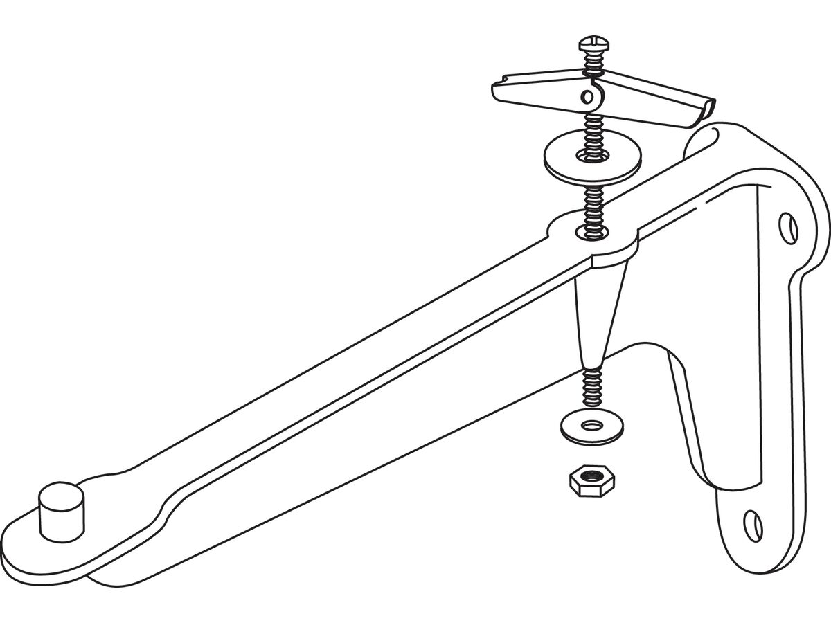Caroma Wall Basin Bracket 1511 N/C from Reece