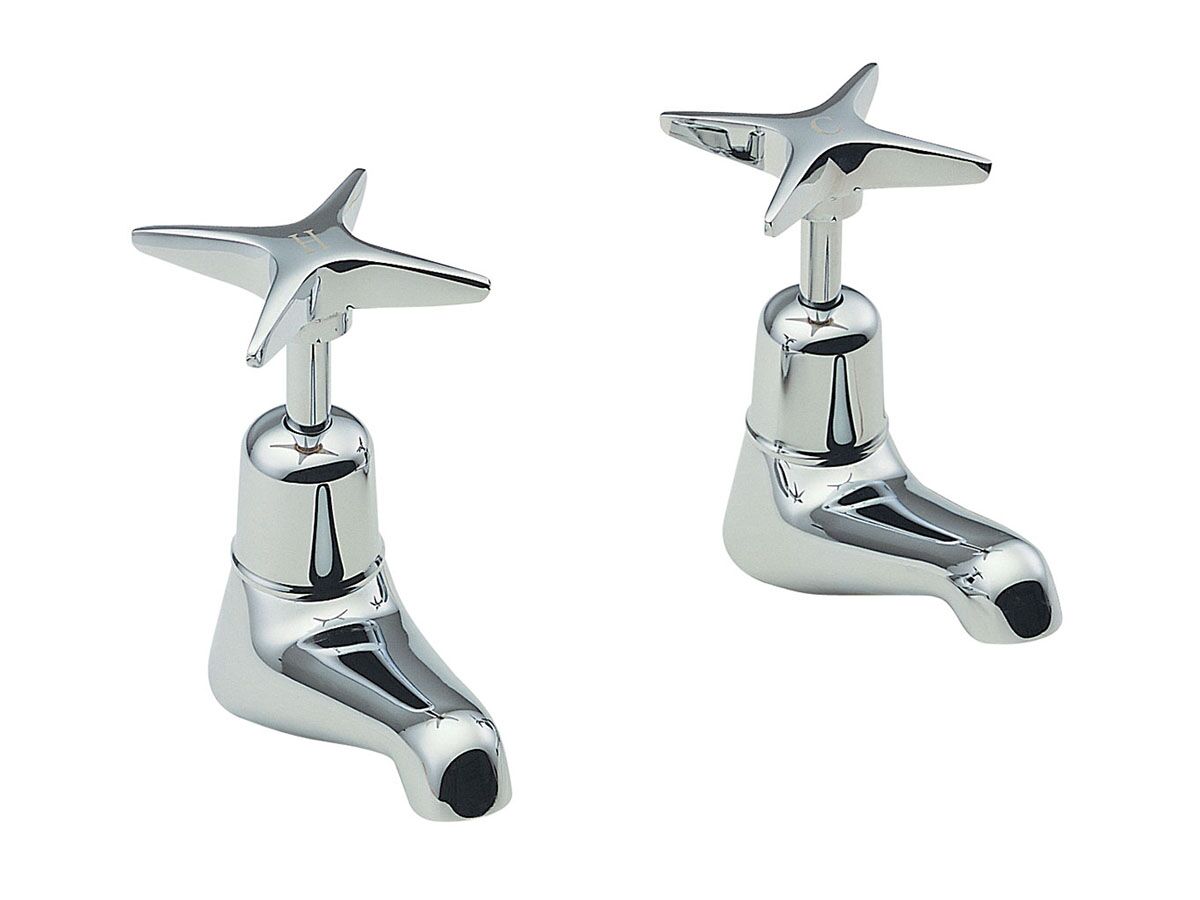 Porcher Quatre Pillar Taps Chrome (0 Star) from Reece