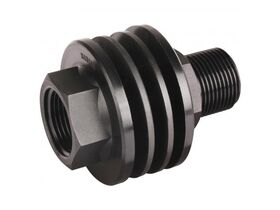 Poly Short Threaded Tank Outlet (Male x Female) 25mm from Reece