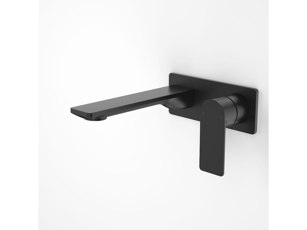 Caroma Urbane II Wall Basin / Bath Mixer Rectangular Cover Plate Matte ...