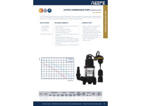 Reefe RVE160VF Sullage Pump with Vertical Float Switch from Reece