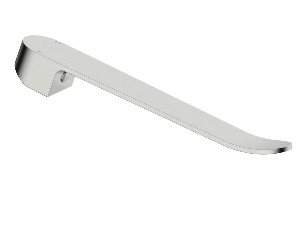 Mizu Soothe MK2 Basin Mixer Extended Lever Only Brushed Nickel from Reece