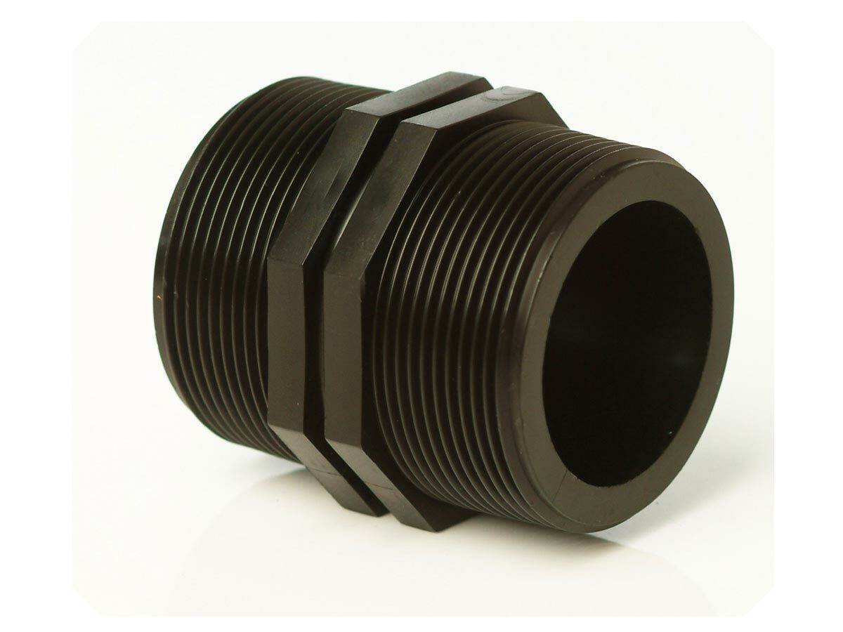 Poly Threaded Nipple 4211 15mm from Reece