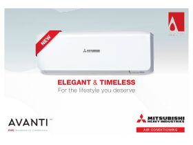 Mitsubishi Heavy Industries R32 Dxk/Dxc09ZSA-W 2.5kW Avanti Wall Hung ...
