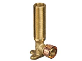 Auspex 20mm x 1/2" Male Lugged Elbow 95mm Long from Reece