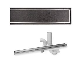 Tile Insert Stainless Steel Shower Channel Kit 900mm from Reece