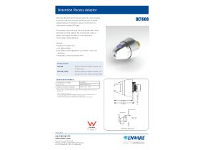 Enware Detention Recess Adaptor Chrome from Reece